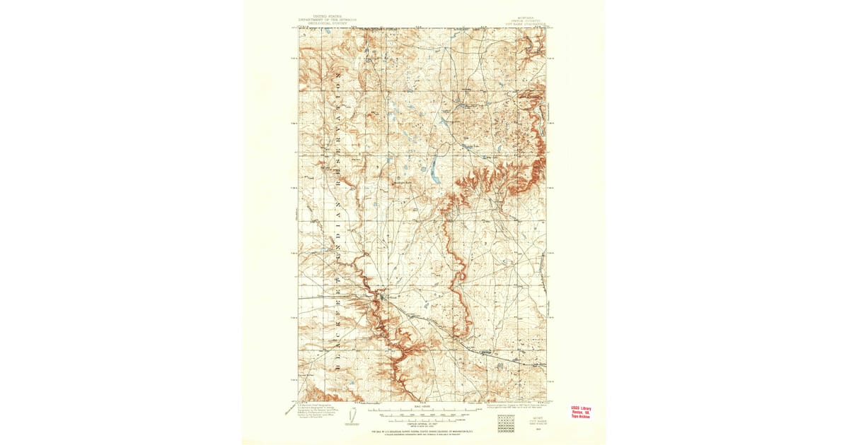 Old Maps of Zenith Hutterite Colony, MT | Pastmaps