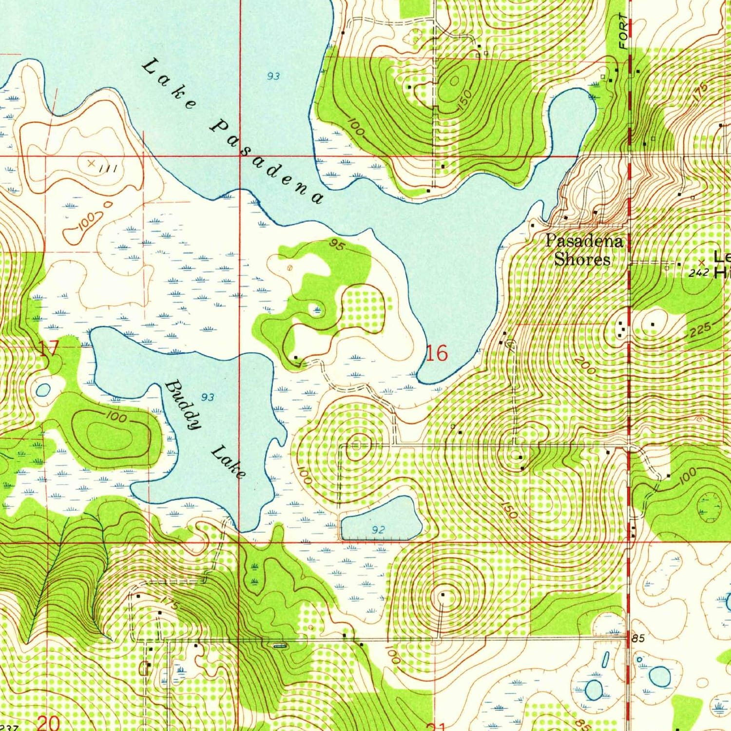 Map Of Dade County In 1960