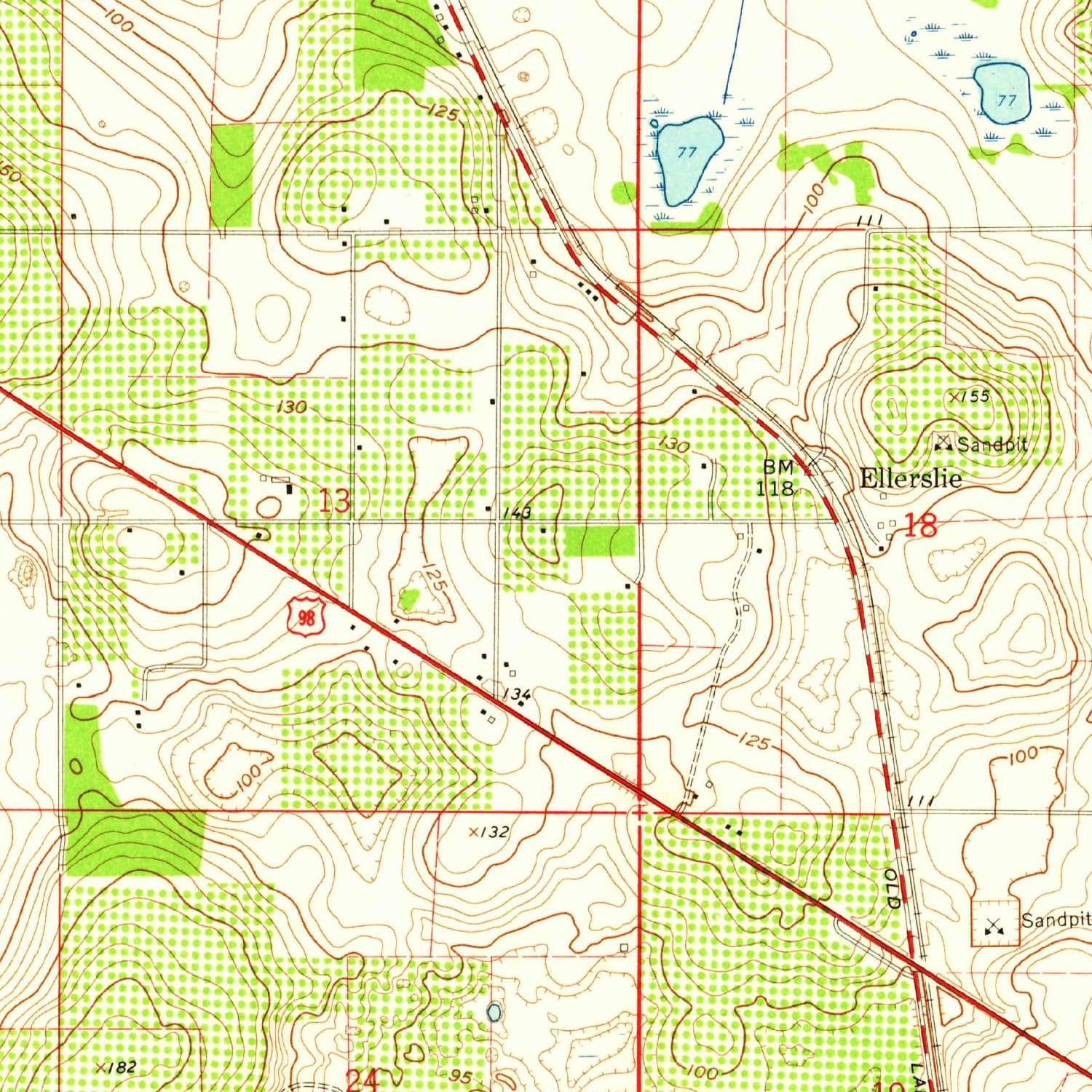 Map Of Dade County In 1960
