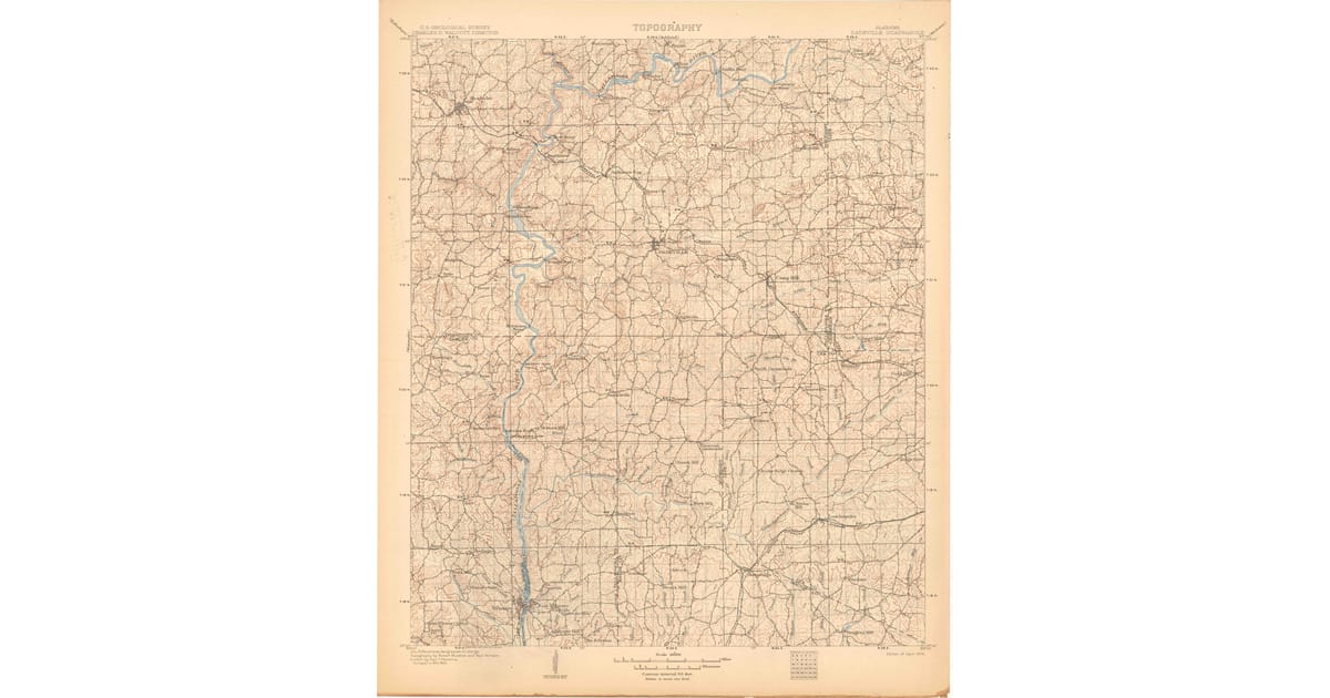 Old Maps of Russell Cabins at the Ridge, Elmore County | Pastmaps