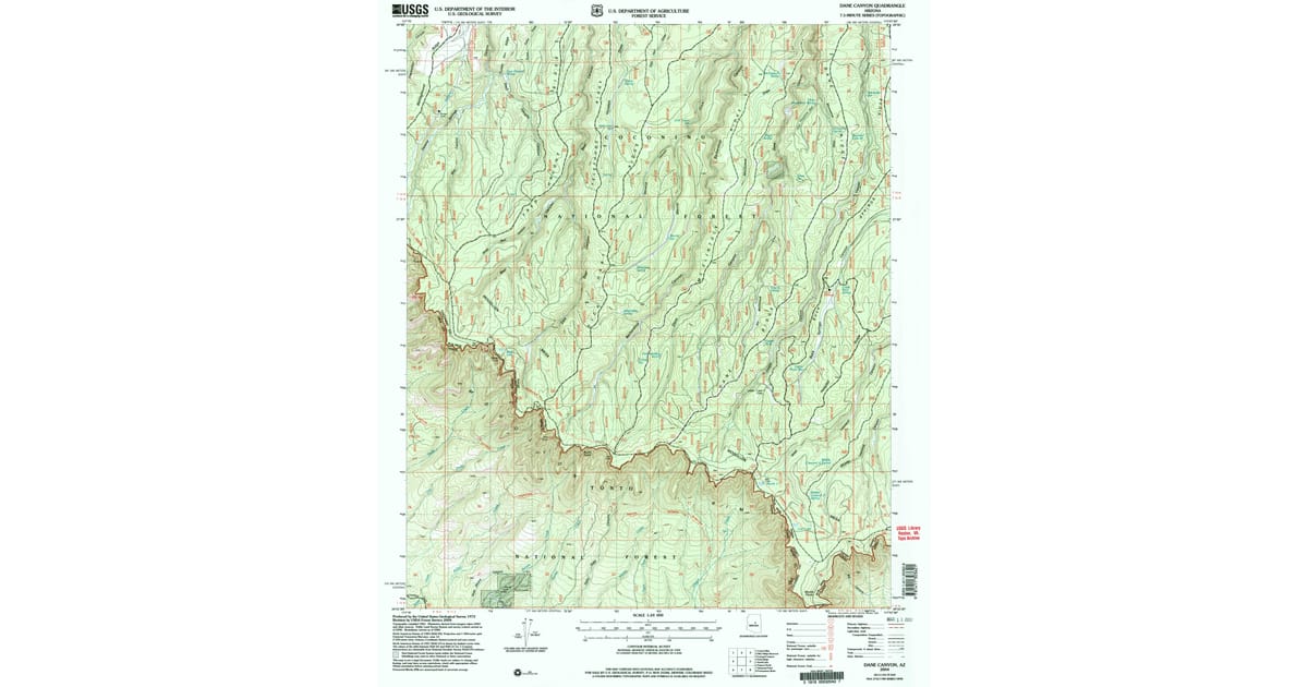 2000-2009 Maps of Coconino County, AZ | Pastmaps