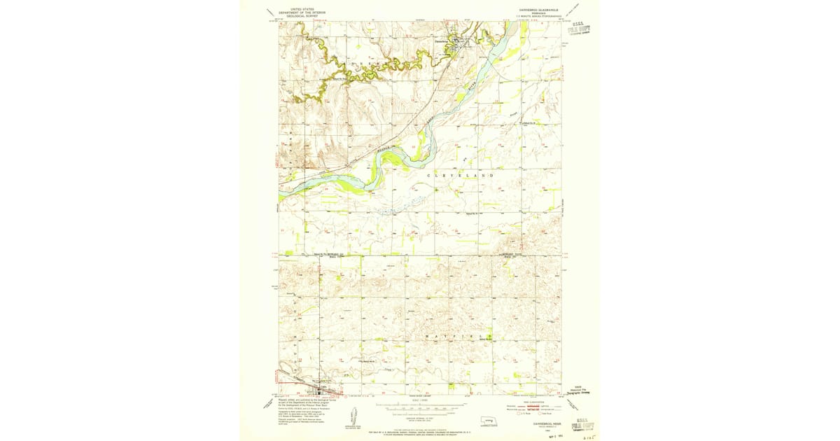 1900s (20th Century) Maps of Howard County, NE | Pastmaps