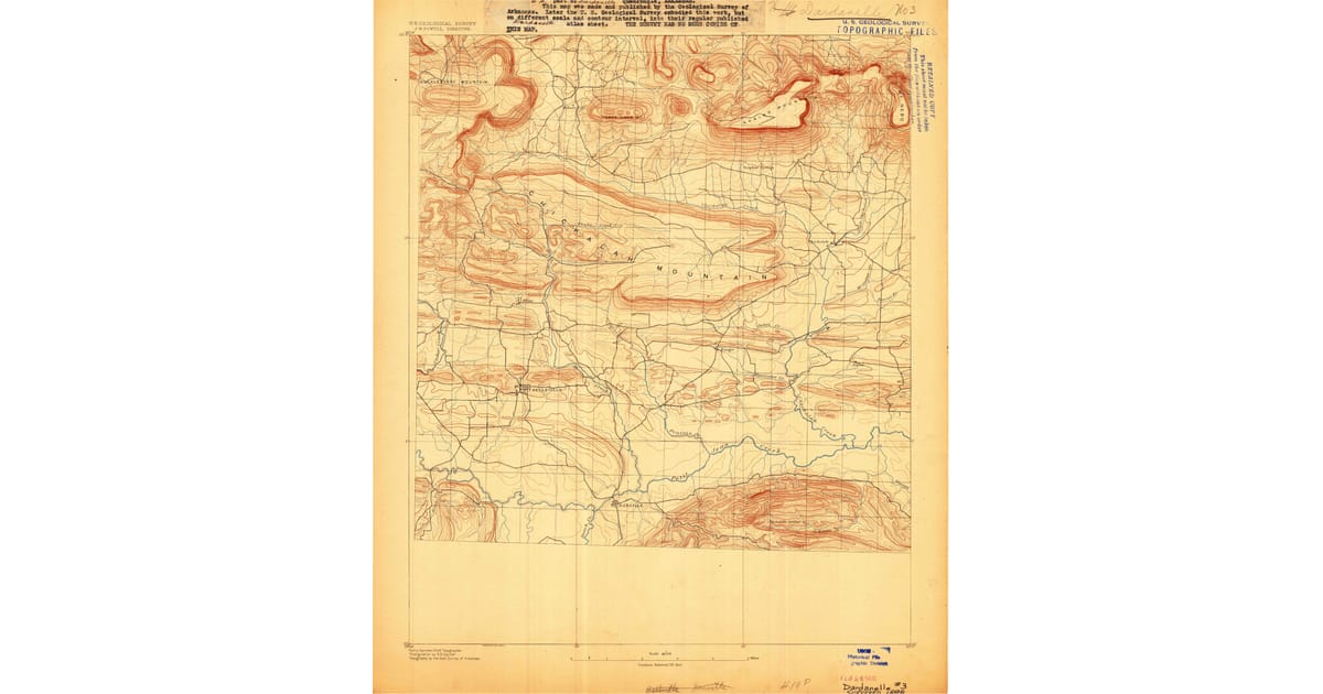 Old Maps of Ranger, AR | Pastmaps