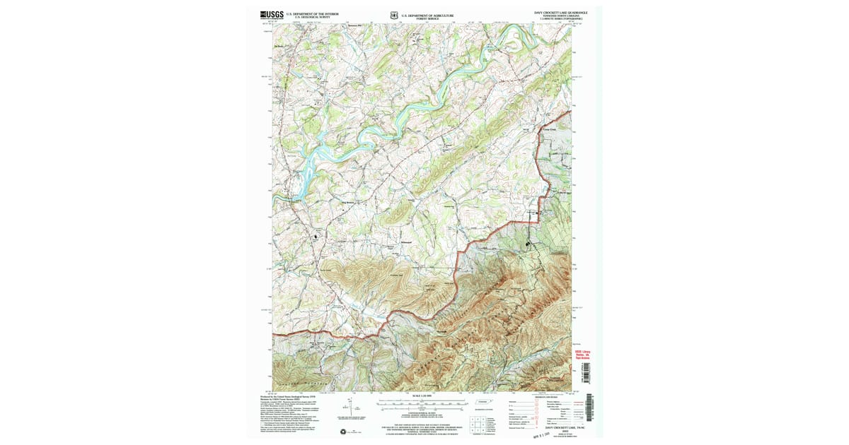 2000-2009 Maps of Madison County, NC | Pastmaps