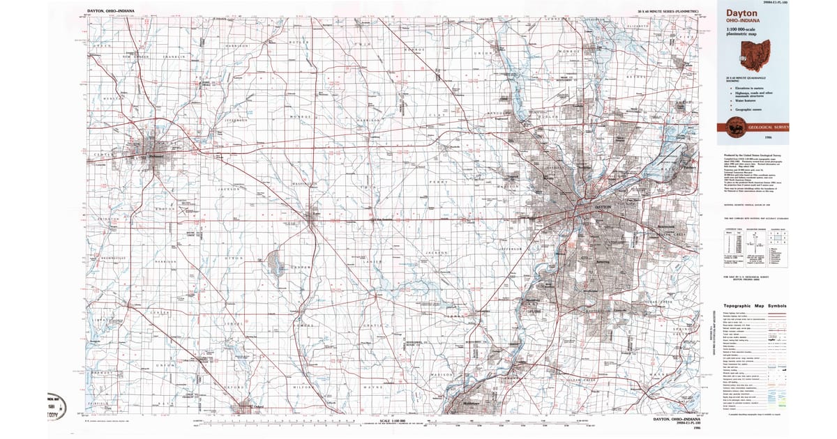 1980s Maps of Manchester Meadows, Middletown | Pastmaps