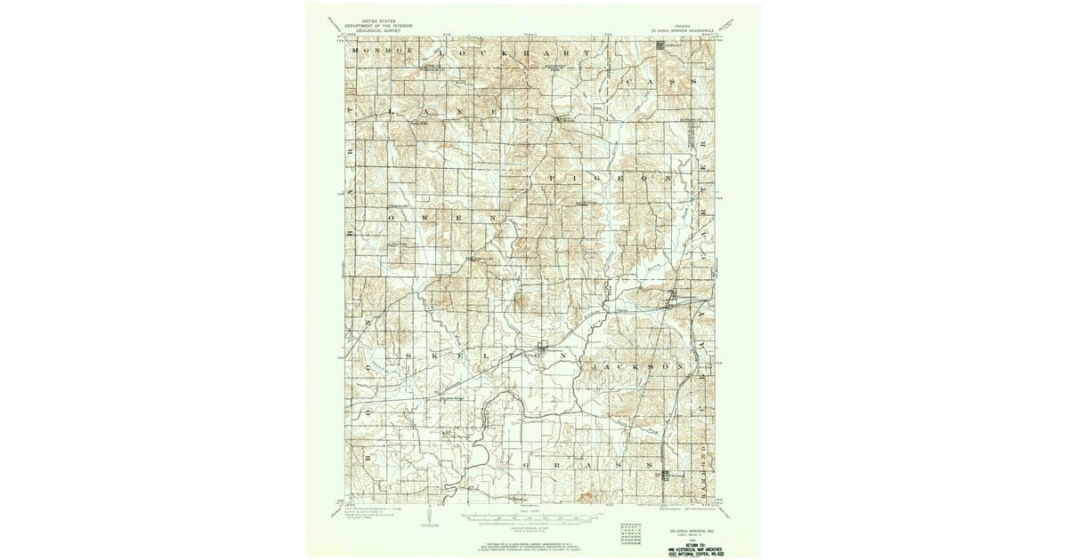 Old Maps of Bloomfield, IN | Pastmaps