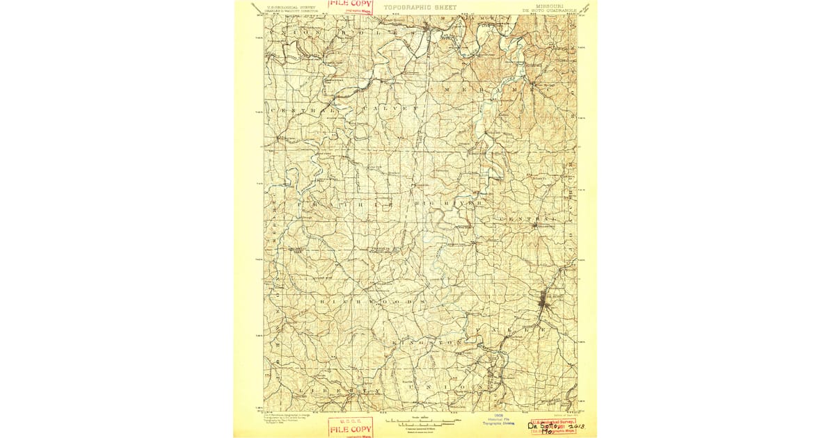 Old Maps of Union, MO | Pastmaps