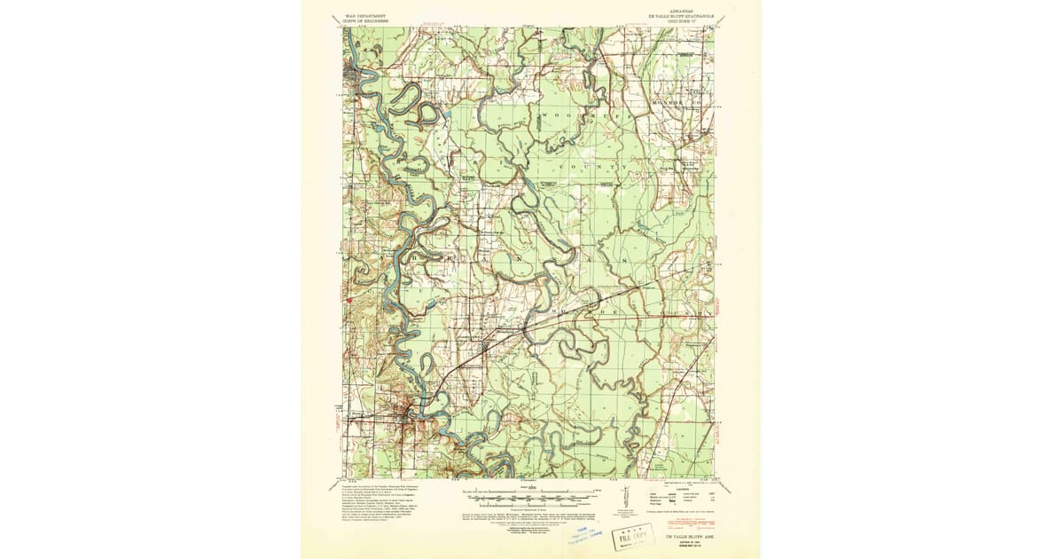 Old Maps of Letchworth, AR | Pastmaps