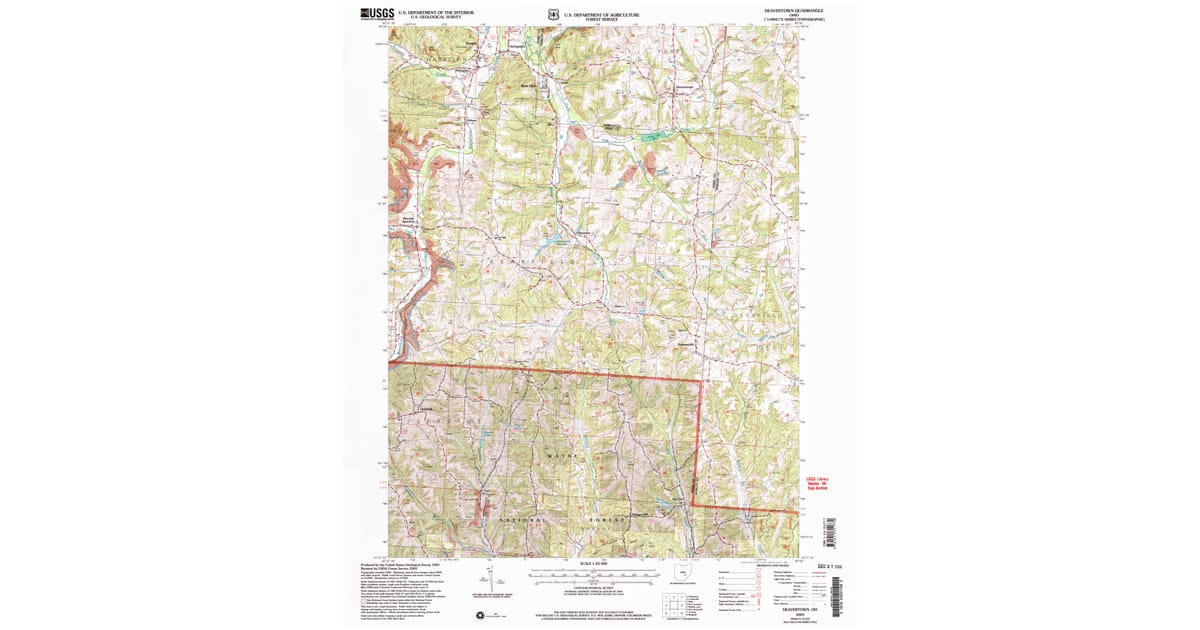 2000s (21st Century) Maps of Sayre, OH | Pastmaps