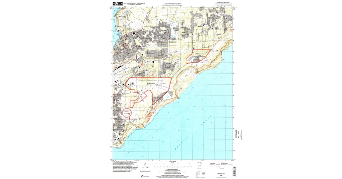 Old Maps of Guam for Academic Research | Pastmaps