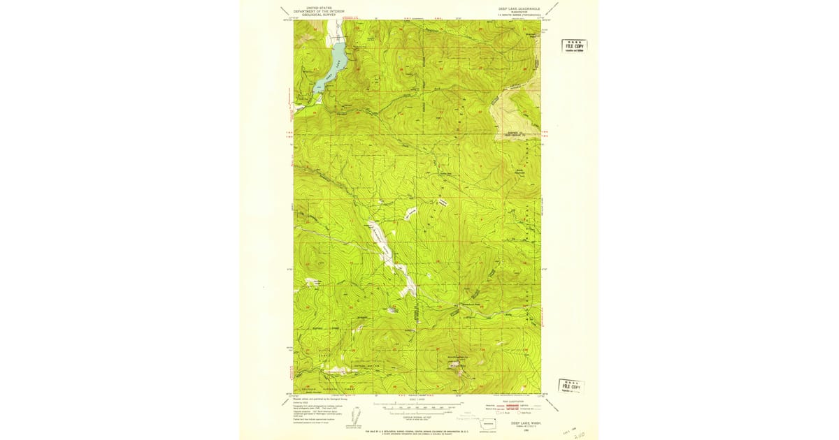 1950s Maps of Pend Oreille County, WA | Pastmaps