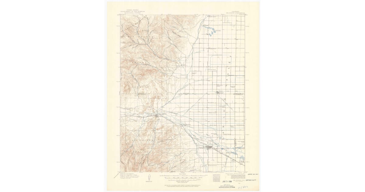 Old Maps of Zinzer, CO | Pastmaps