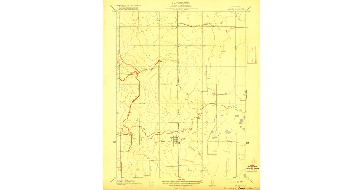 1910s Maps of Maxwell, CA | Pastmaps