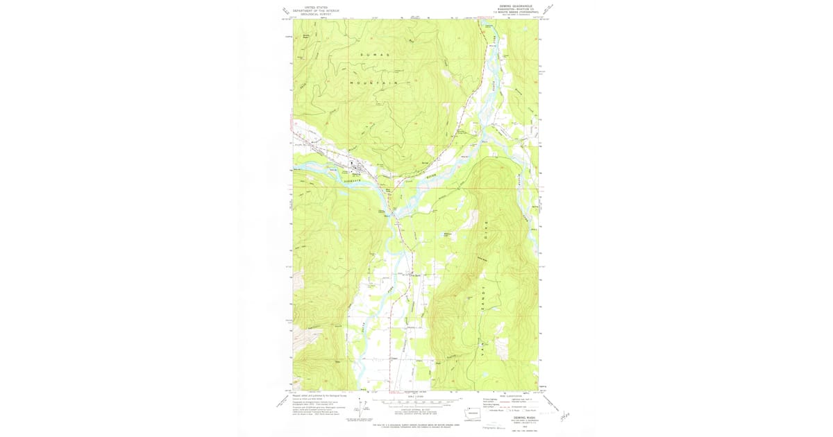 1970s Maps of Welcome, WA | Pastmaps