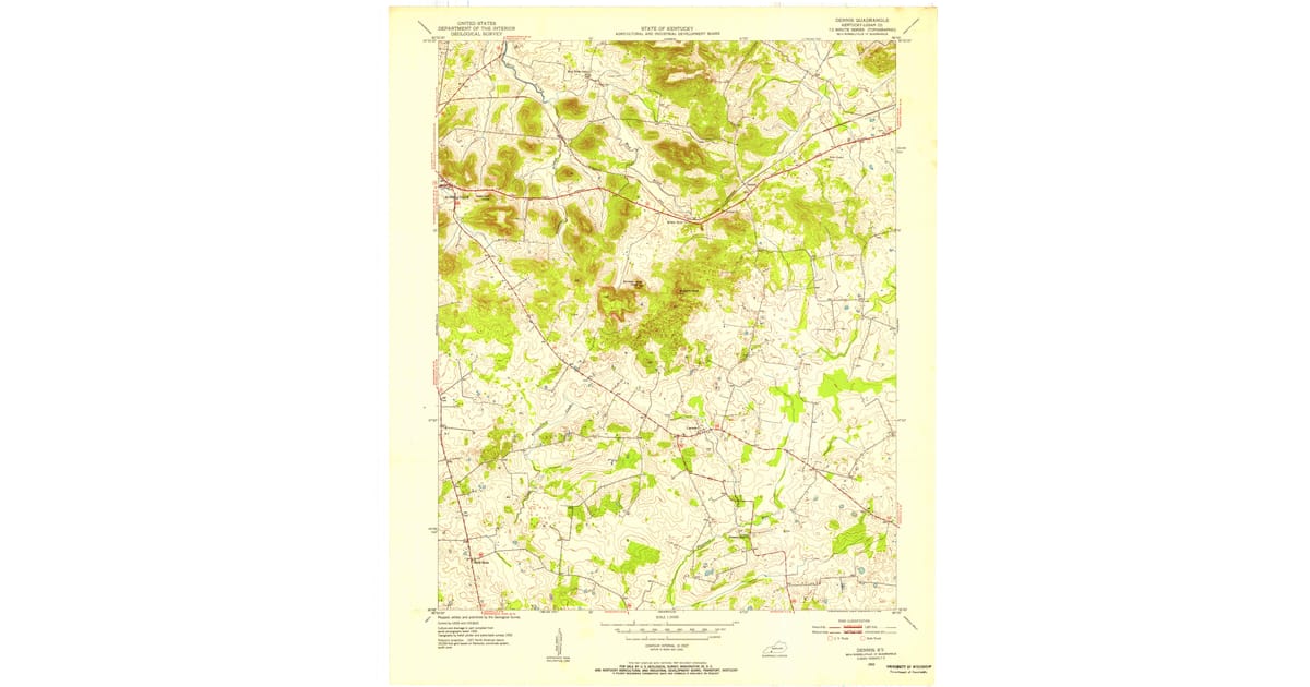 Old Maps of Corinth, KY | Pastmaps