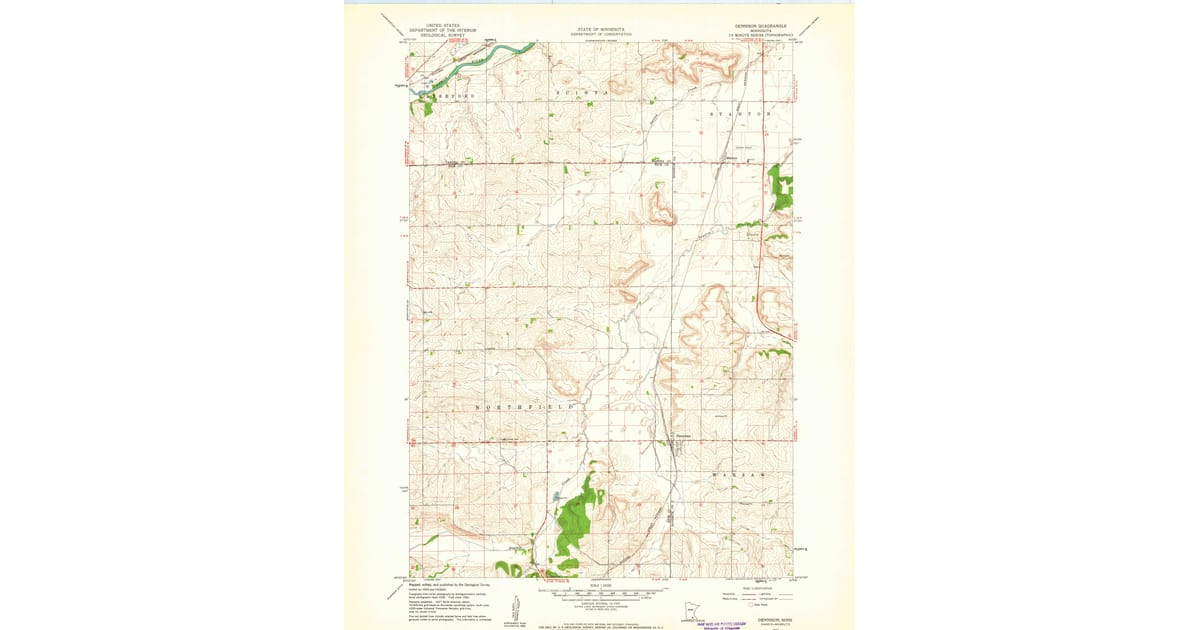 1960s Maps of Goodhue County, MN | Pastmaps