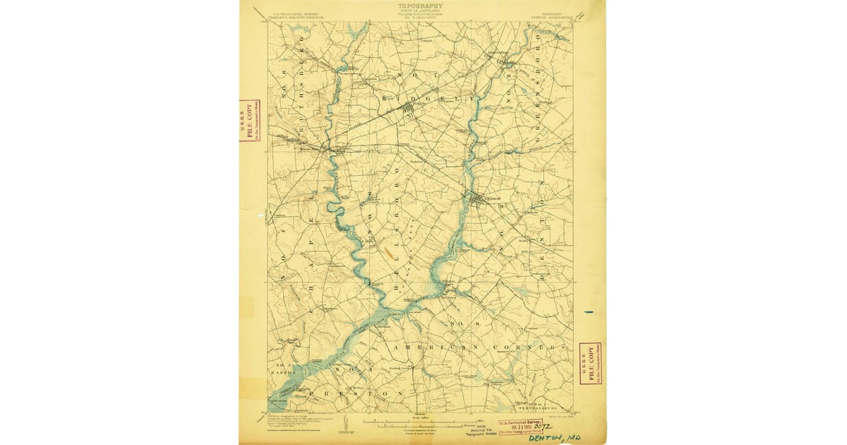 Old Maps of Spring Branch, MD for Academic Research | Pastmaps