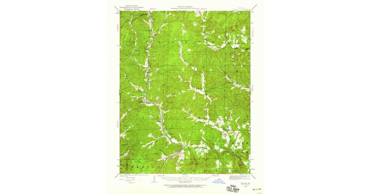 Old Maps of Wayne County, MO | Pastmaps