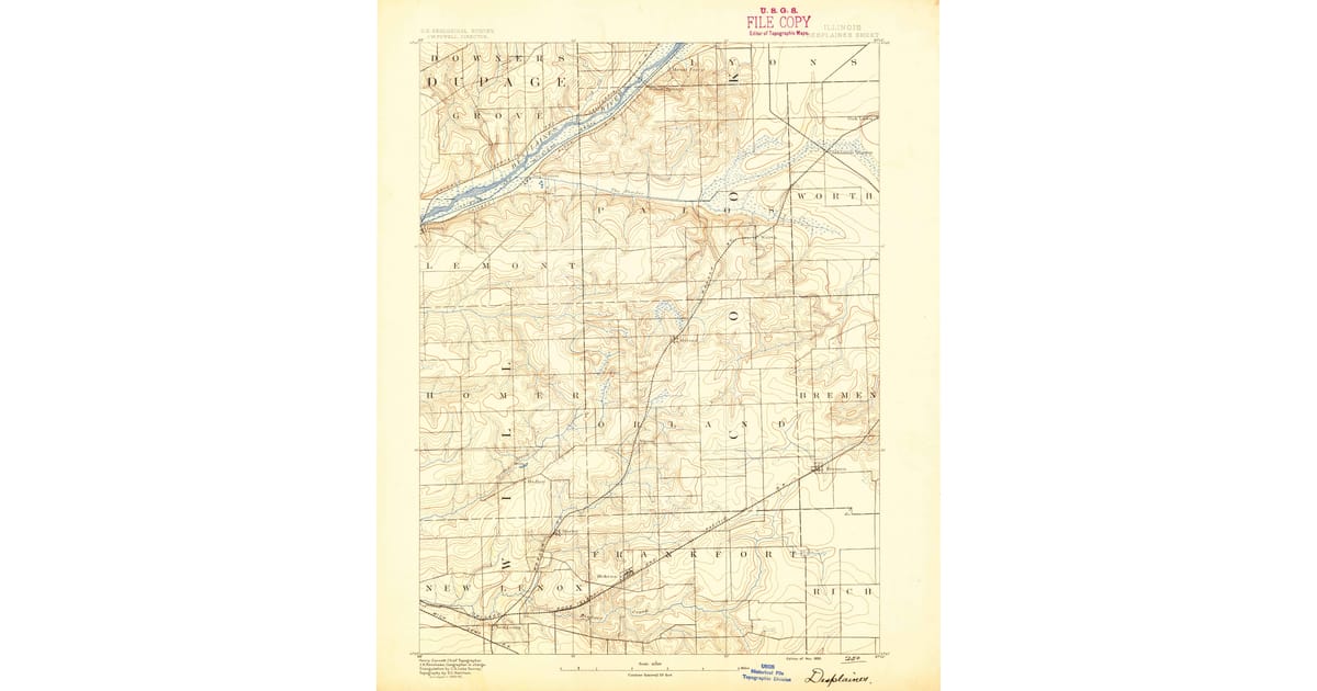 Old Maps of DuPage County, IL | Pastmaps