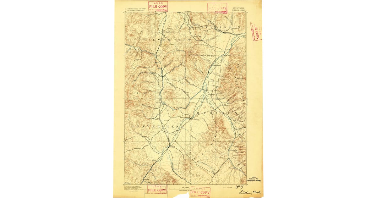 1800s (19th Century) Maps of Leonard Place, MT | Pastmaps
