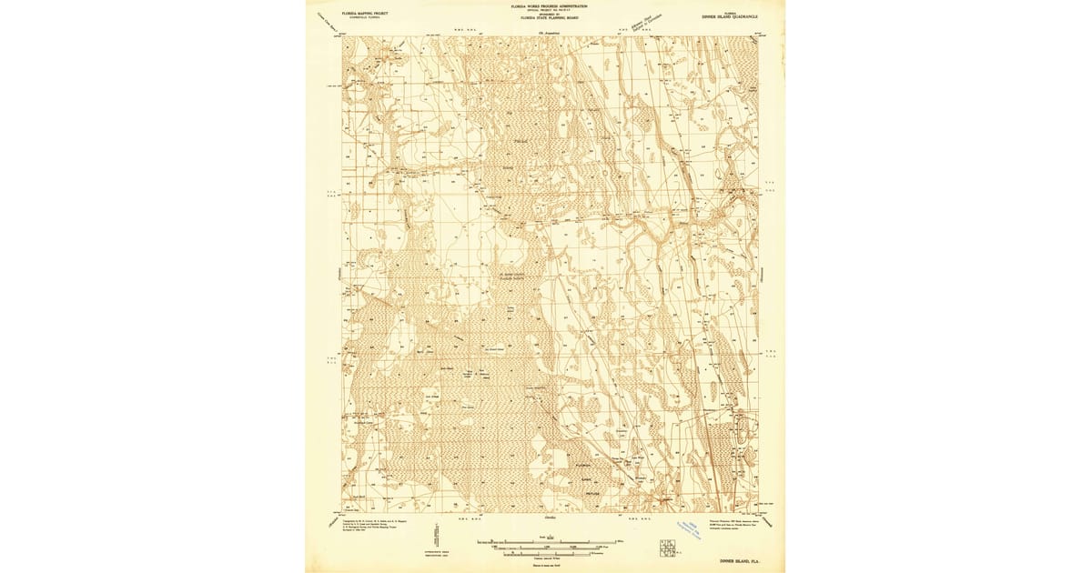 Old Maps of Spuds, FL | Pastmaps