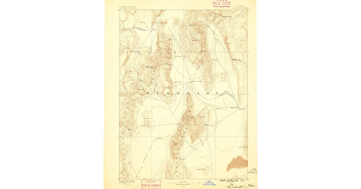 1880s Maps of Harney County, OR | Pastmaps