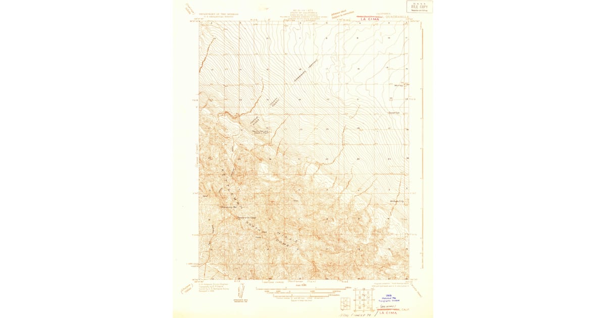 1930 Map of Discovery Well, Kings County, CA — High-Res | Pastmaps