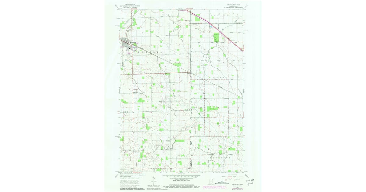 1960s Maps of Allen County, IN | Pastmaps