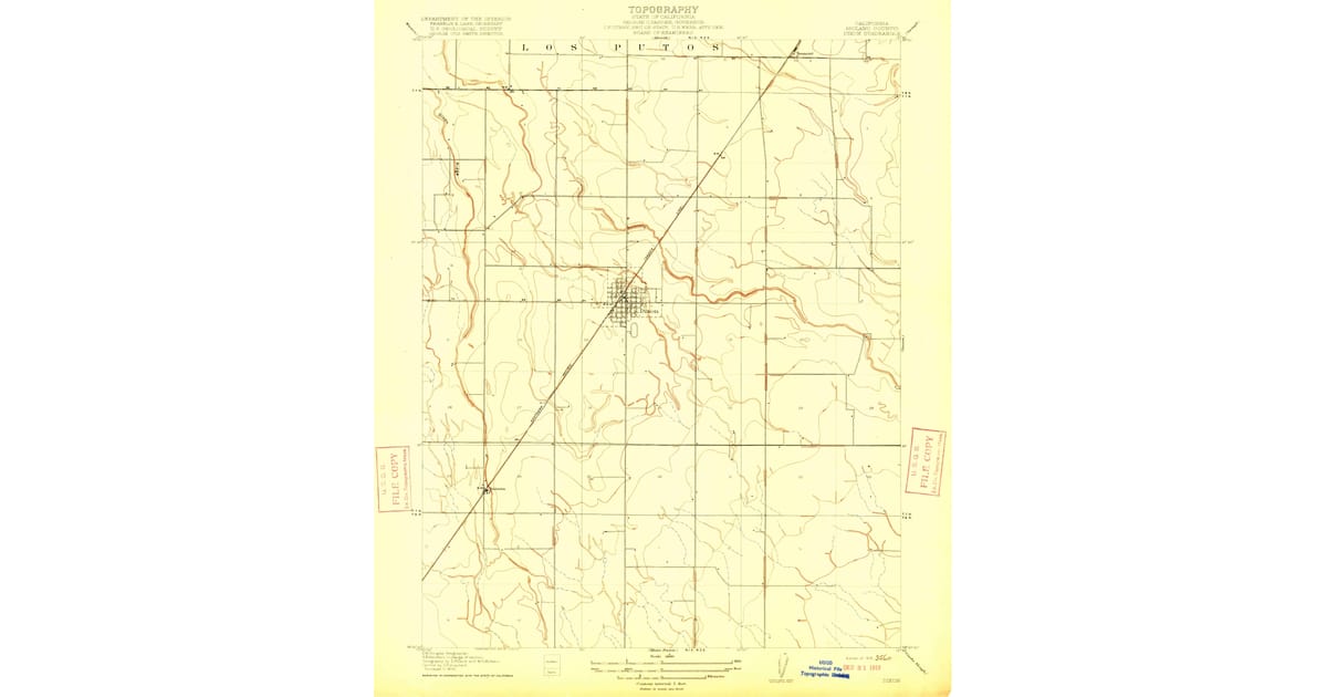 1916 Map of Dixon, CA — High-Res | Pastmaps