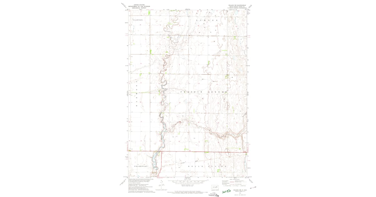 1970s Maps of Spink County, SD | Pastmaps