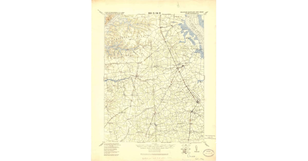 1920s Maps of Kent County, MD | Pastmaps