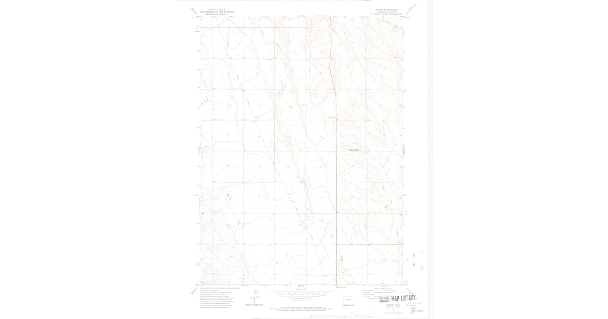 1972 Map of Dover, Weld County, CO — High-Res | Pastmaps