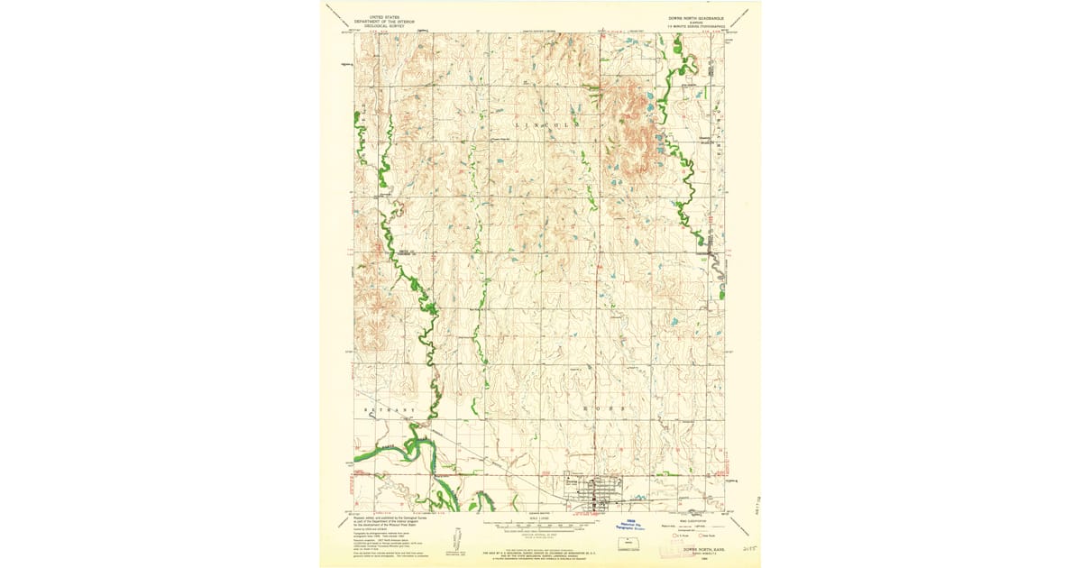 1960s Maps of Smith County, KS | Pastmaps