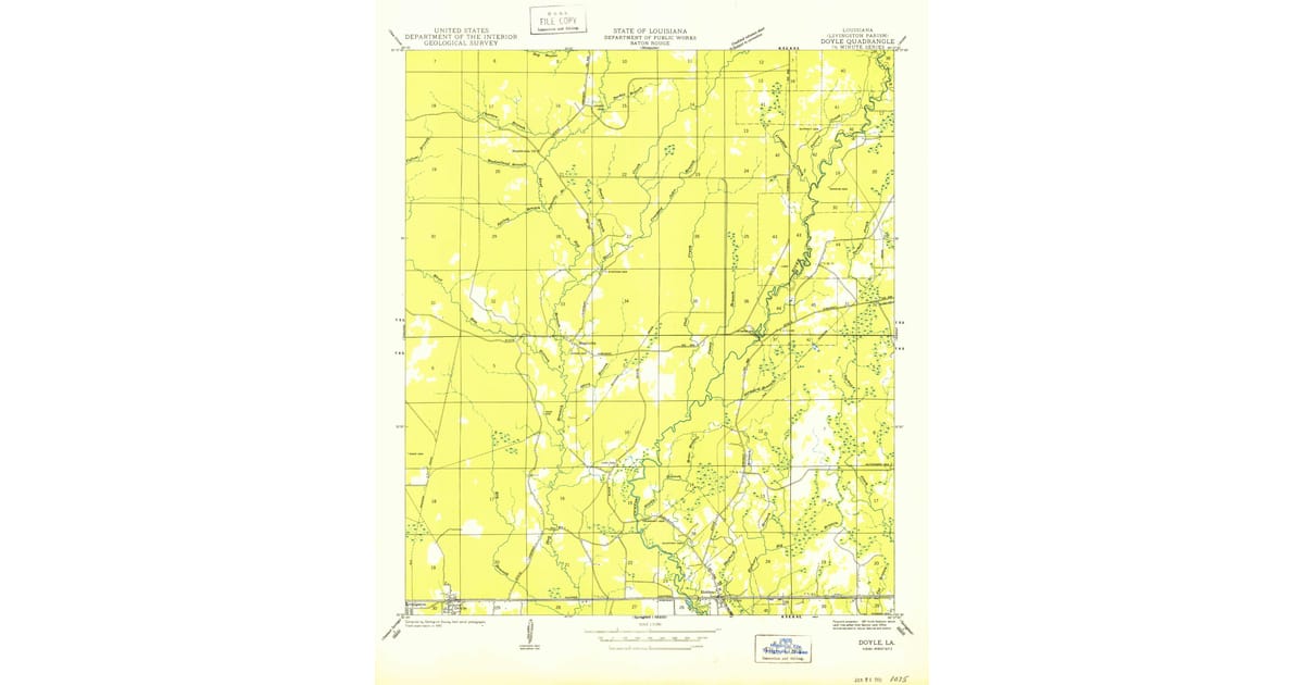 Old Maps of Doyle, Livingston | Pastmaps