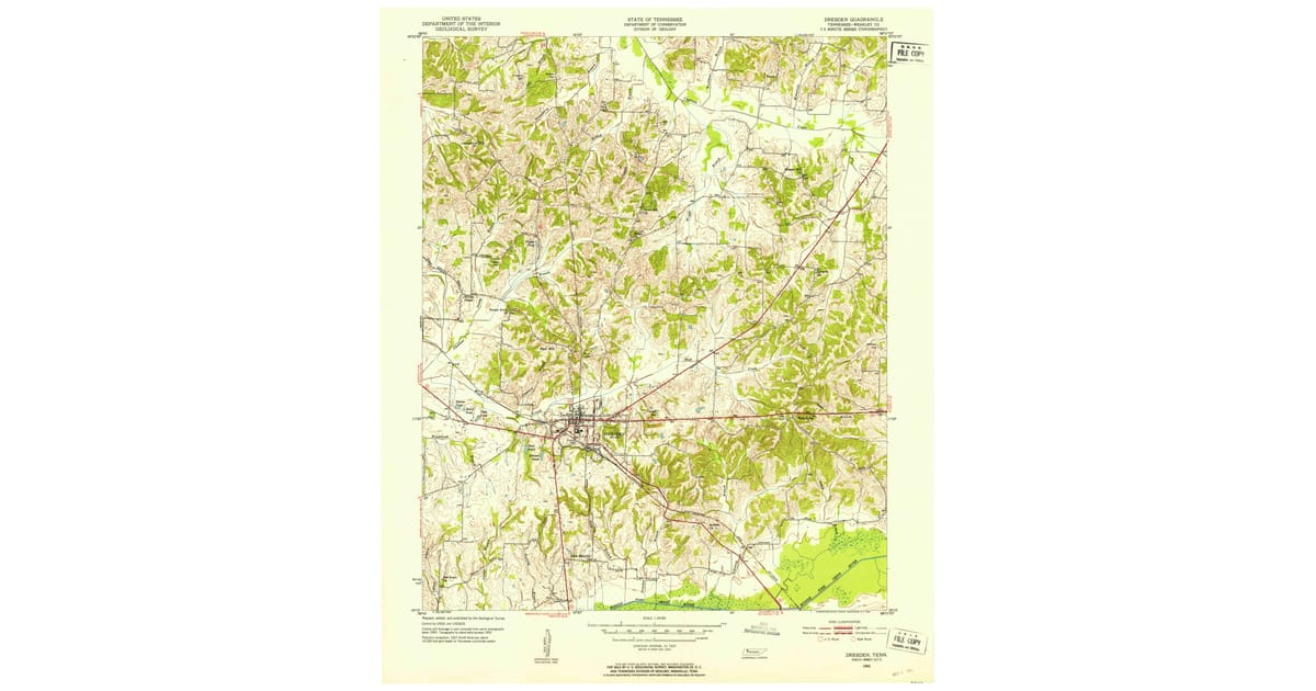 Old Maps of Fancy, TN | Pastmaps