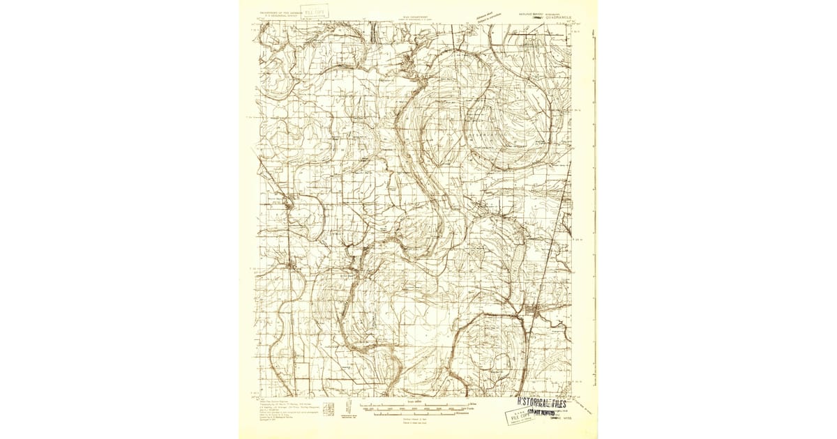 Old Maps of Drew, MS for Genealogy | Pastmaps
