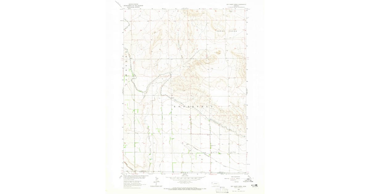 1960s Maps of Scoville, Sheep Creek Precinct | Pastmaps