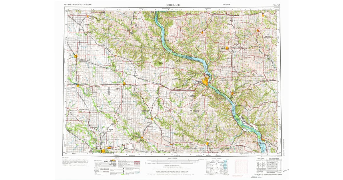 1970s Maps of Savanna, IL | Pastmaps