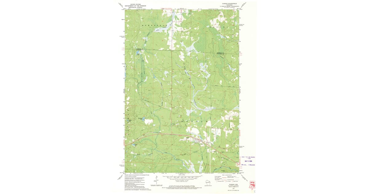 1970s Maps of Homestead, WI | Pastmaps