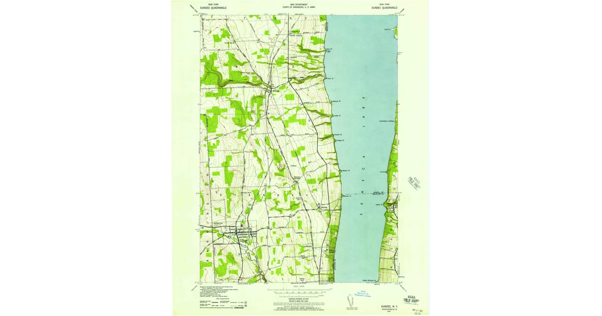 1940s Maps of Barrington, NY | Pastmaps