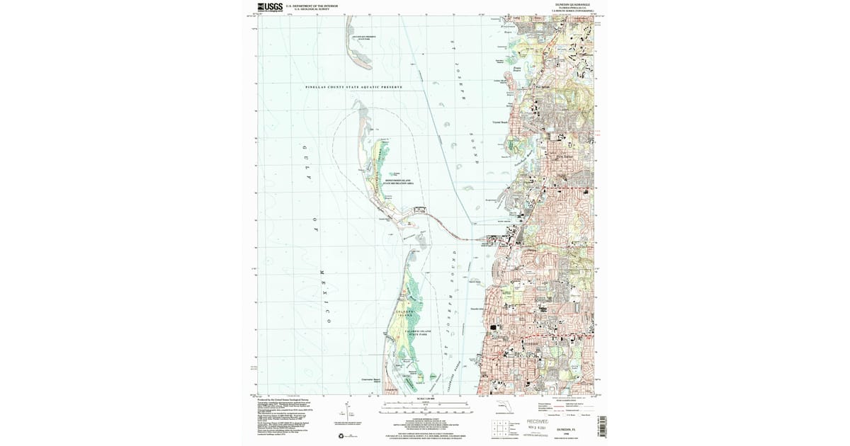 1990s Maps of Palm Harbor, FL | Pastmaps