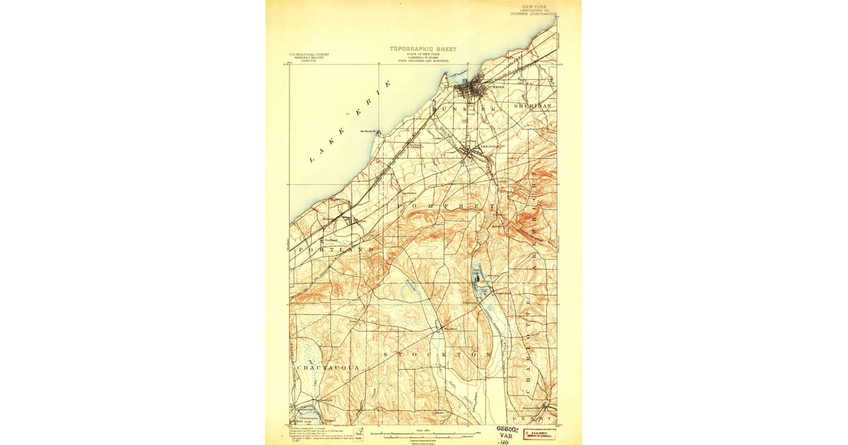 Old Maps of Dunkirk, NY | Pastmaps