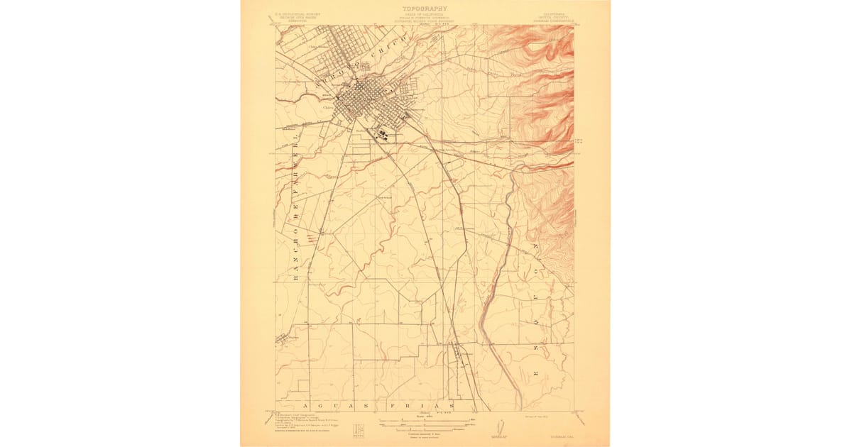 1912 Map of Durham, CA — High-Res | Pastmaps