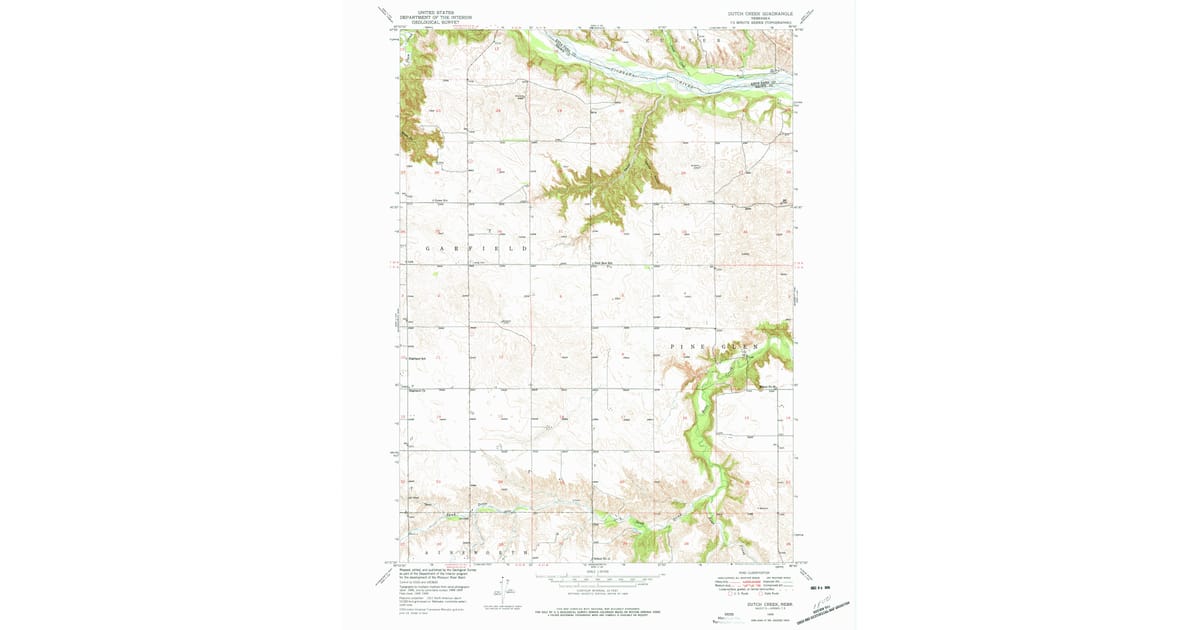 Old Maps of Keya Paha County, NE | Pastmaps