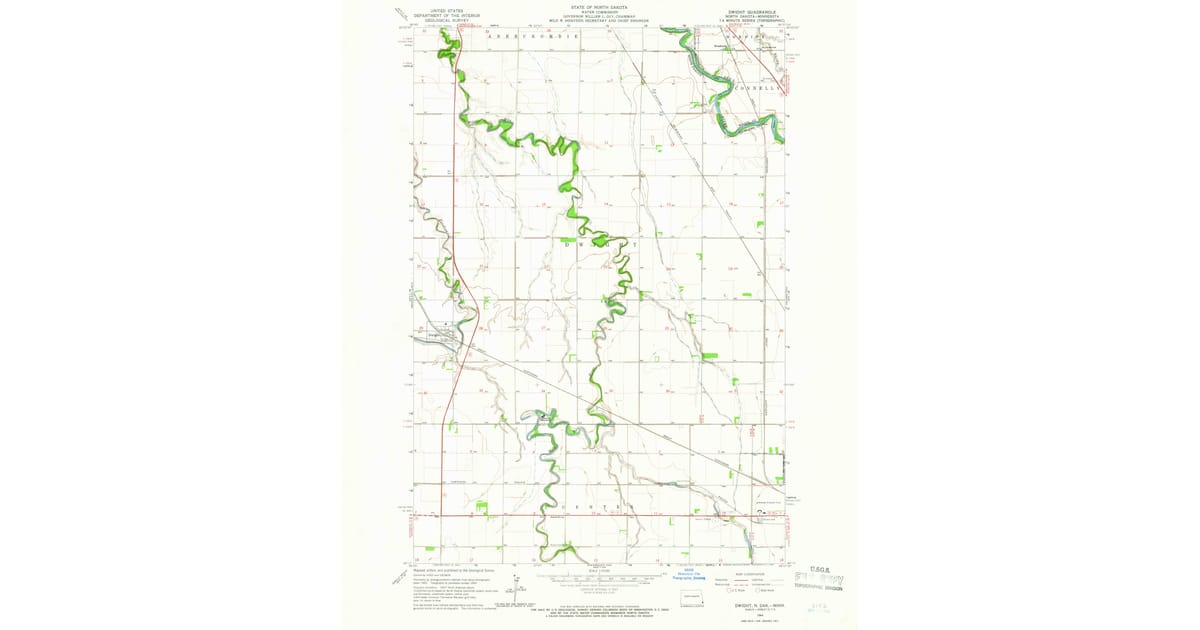 1960s Maps of Wilkin County, MN | Pastmaps
