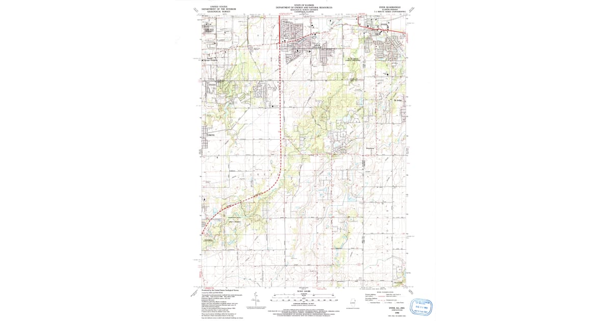 1990s Maps of Indiana | Pastmaps
