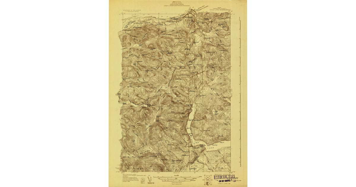 Old Historical Maps of Fort Kent Village, Fort Kent | Pastmaps