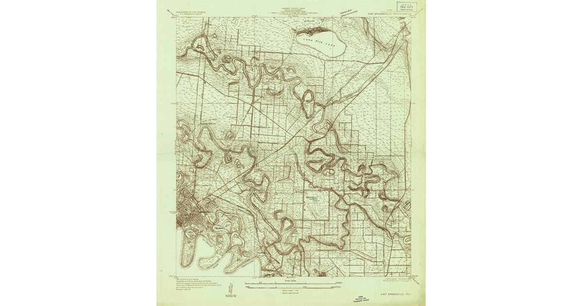 Old Maps of Saldivar Colonia, TX | Pastmaps