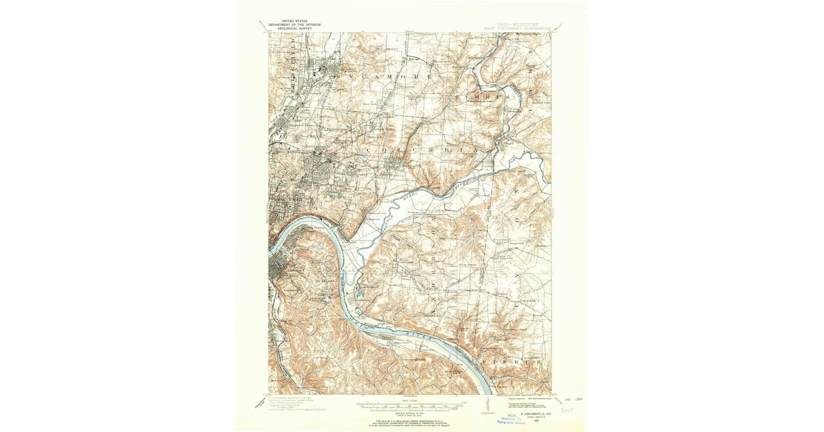 Old Maps of Arlington Heights, OH for Genealogy | Pastmaps