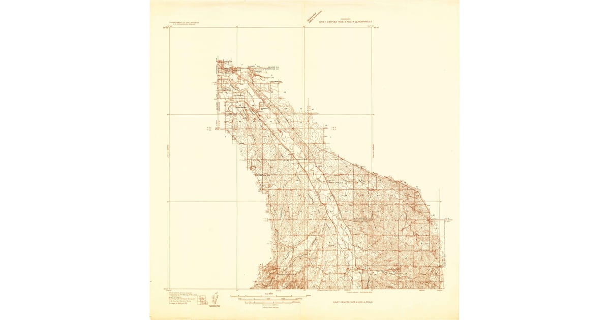 1900s (20th Century) Maps of Denver Police Administration Building ...